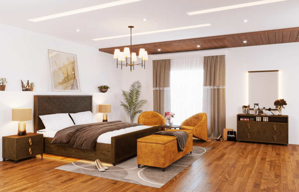 Best Single & Double Bedroom Sets with Side Tables - Profine