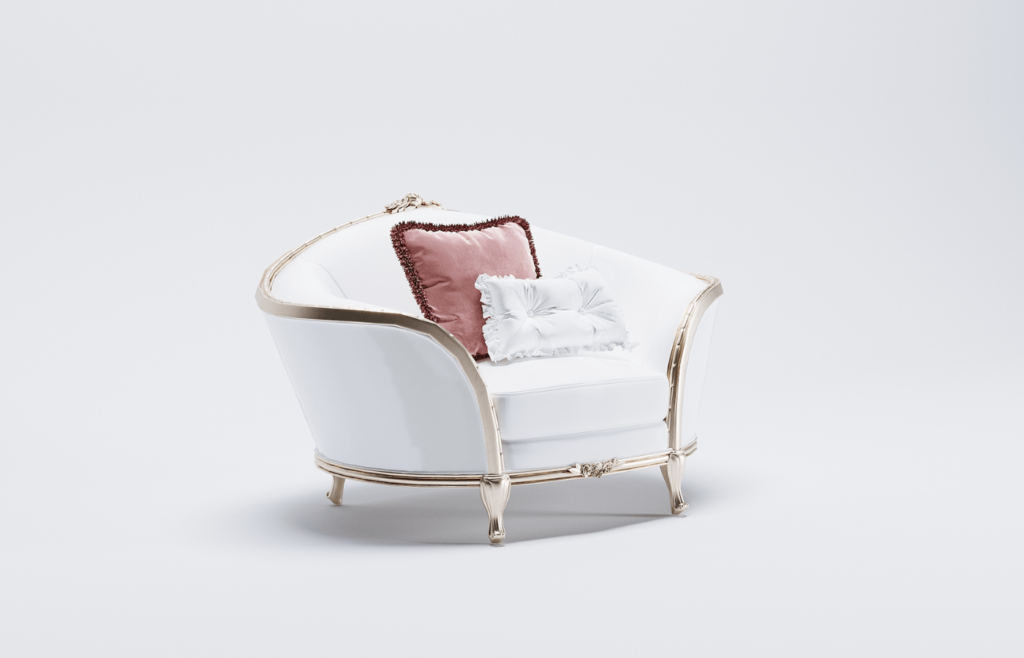 Diva Sofa 1 Seater | Solid Wood Frame, High-Quality