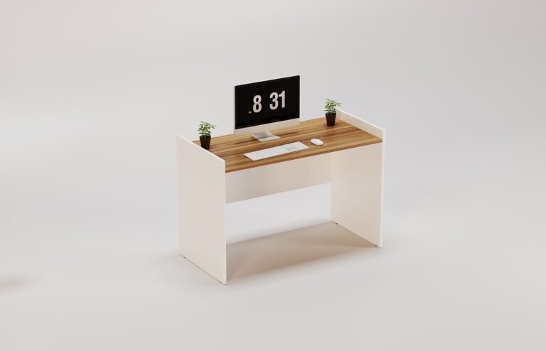 New Simplicity Workstation For One Person Without Partitions